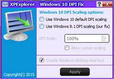 Solve the Windows 10 DPI Scaling Issue With Windows 10 DPI Fix - MajorGeeks