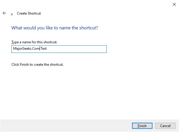 How to Create a Shortcut to Any Windows Settings - MajorGeeks