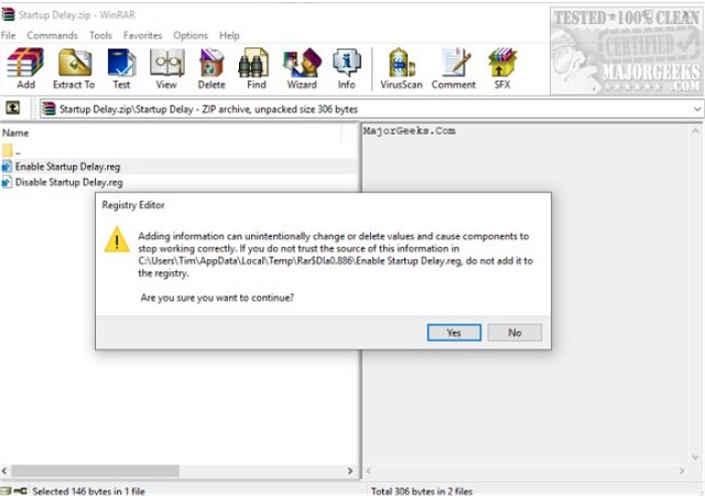 Disable the Windows 10 Startup Delay Made Easy - MajorGeeks