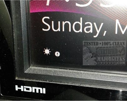 What Is the Sun and ! Icon on the Windows 10 Lock Screen? - MajorGeeks