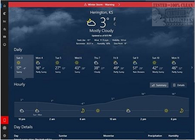 What Is the Sun and ! Icon on the Windows 10 Lock Screen? - MajorGeeks