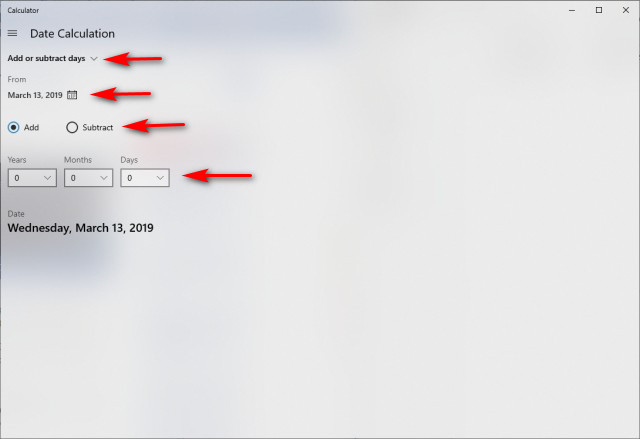 How to Use Windows Calculator for Date Calculation - MajorGeeks