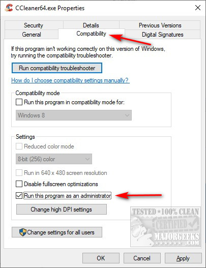 The Requested Operation Requires Elevation - MajorGeeks