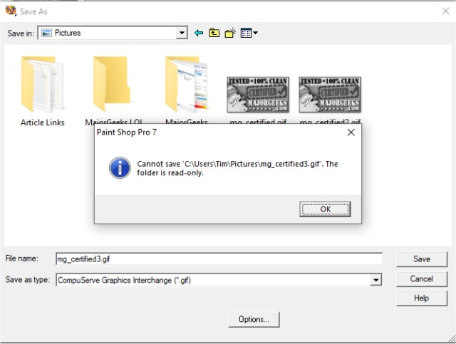 Folder With Documents Showing