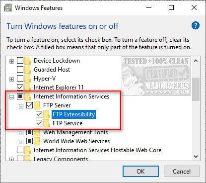 How to Set up an Ftp Server on Windows 10 - MajorGeeks