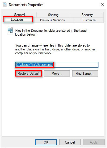 How to Fix Videos Folder Missing or Duplicate Documents Folder in ...
