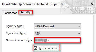 How to Find Your Wi-Fi Password on Windows 7, 8, and 10 - MajorGeeks