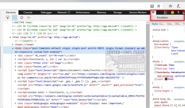 How to Stop Google from Blocking Chromium-Based Microsoft Edge - MajorGeeks