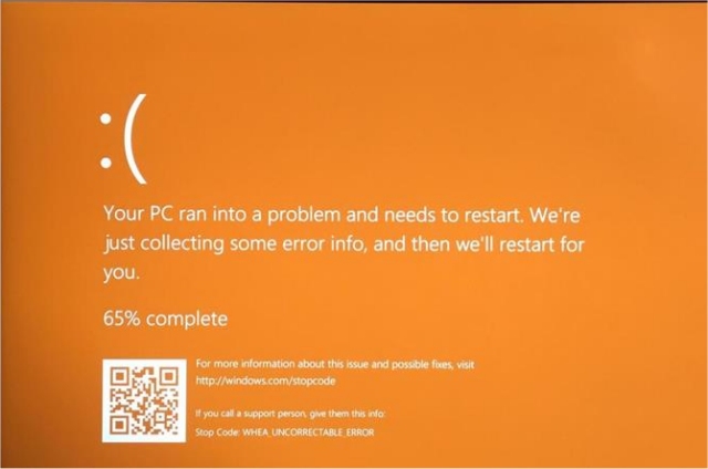 How to Fix the Windows 10 Orange Screen of Death - MajorGeeks