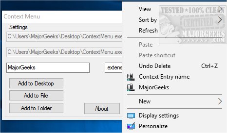 How to Delete, Add, and Edit Context Menu Items - MajorGeeks