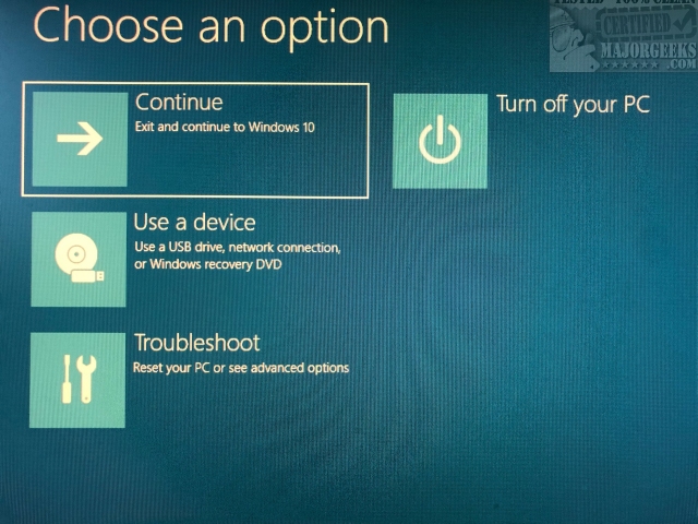How to Disable Driver Signature Enforcement - MajorGeeks