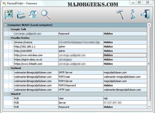 How to Show Hidden or Masked Passwords Behind Asterisks - MajorGeeks