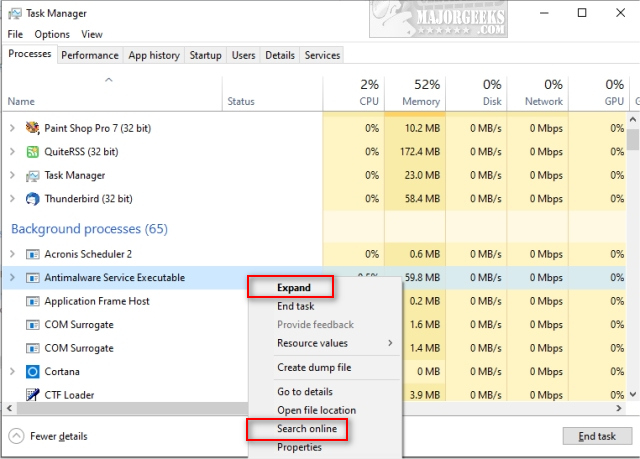 How to Identify Processes or Services on Your Computer - MajorGeeks
