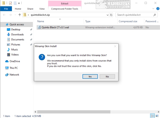 How to Install and Uninstall Winamp Skins - MajorGeeks