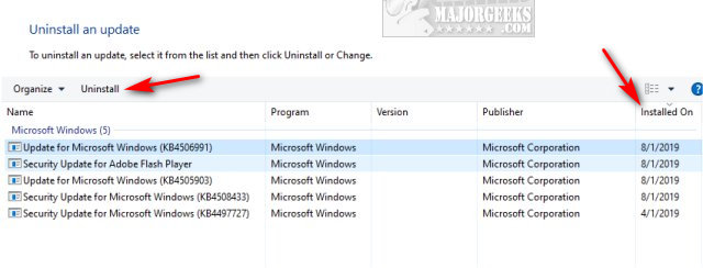 The Handle Is Invalid Error on Windows 10 - MajorGeeks