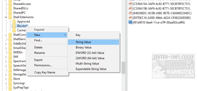 Remove the "Give Access to" Context Menu in Windows 10 - MajorGeeks