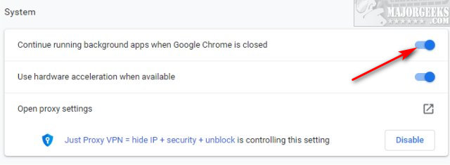 How to Stop Google Chrome From Starting Automatically - MajorGeeks