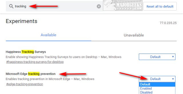 How to Enable and Configure Tracking Prevention in Microsoft Edge - MajorGeeks