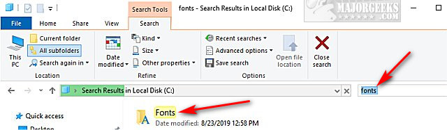 How to Install or Uninstall Fonts in Windows 10 & 11 - MajorGeeks