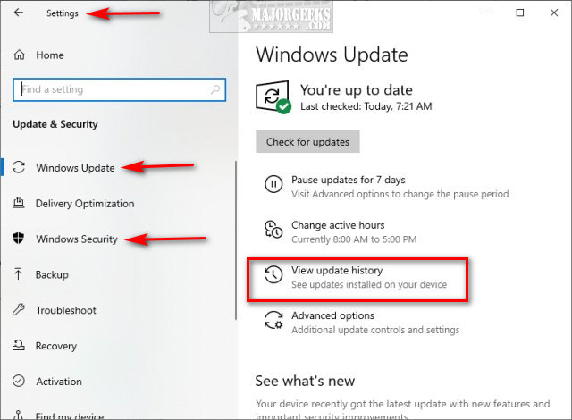How to View and Block Recently Updated Windows Drivers - MajorGeeks