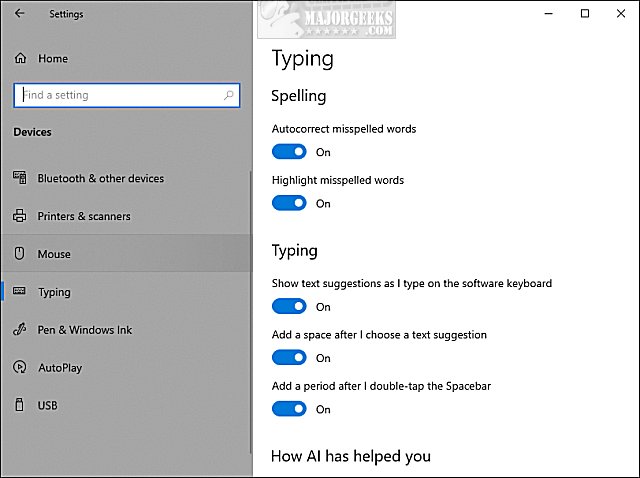 Enable or Disable Autocorrect, Text Suggestions, and Highlighting ...