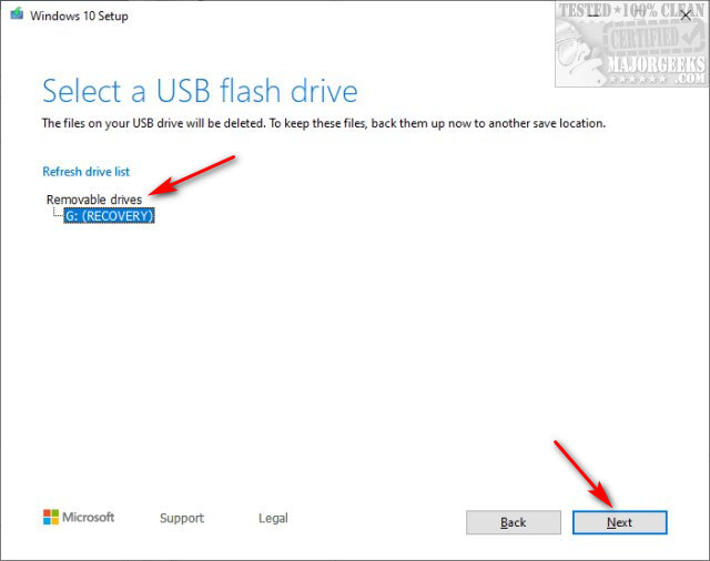 Create a Windows 10 Bootable USB Flash Drive With Windows 10 Media ...