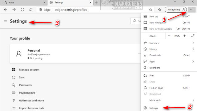 How to Enable Dark Mode for All Sites in Microsoft Edge - MajorGeeks