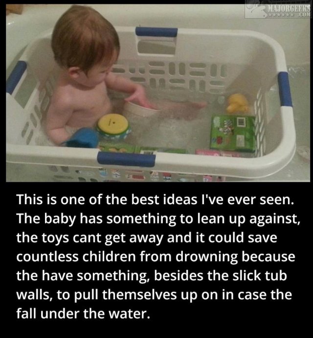 Here's a Way to Make Bath Time Safer for the Little Ones - MajorGeeks