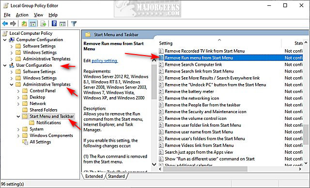 How to Disable the Run Dialog in Windows 10 & 11 - MajorGeeks