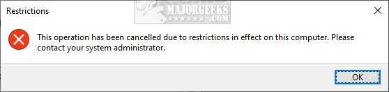 How to Disable the Run Dialog in Windows 10 & 11 - MajorGeeks