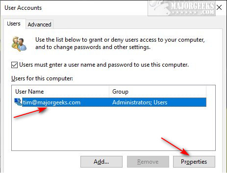 How to Change Your User And Account Names in Windows 10 - MajorGeeks