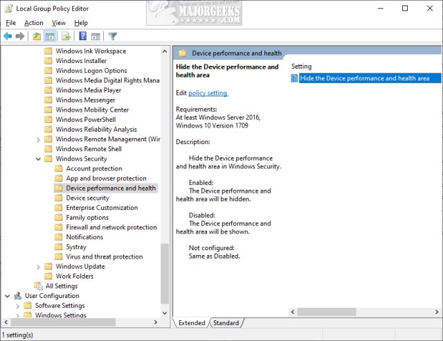 Windows Device Performance & Health Explained - MajorGeeks