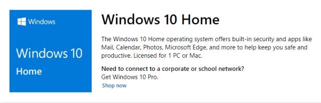 Windows 10 Home Versus Windows 10 Pro - MajorGeeks