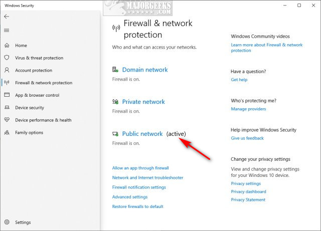 Firewall & Network Protection in Windows 10 & 11 Explained and How to ...