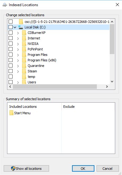 Speed up Your Computer by Disabling Indexing - MajorGeeks