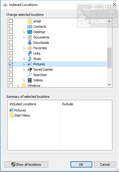 Speed up Your Computer by Disabling Indexing - MajorGeeks