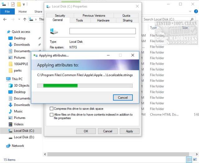 Speed up Your Computer by Disabling Indexing - MajorGeeks