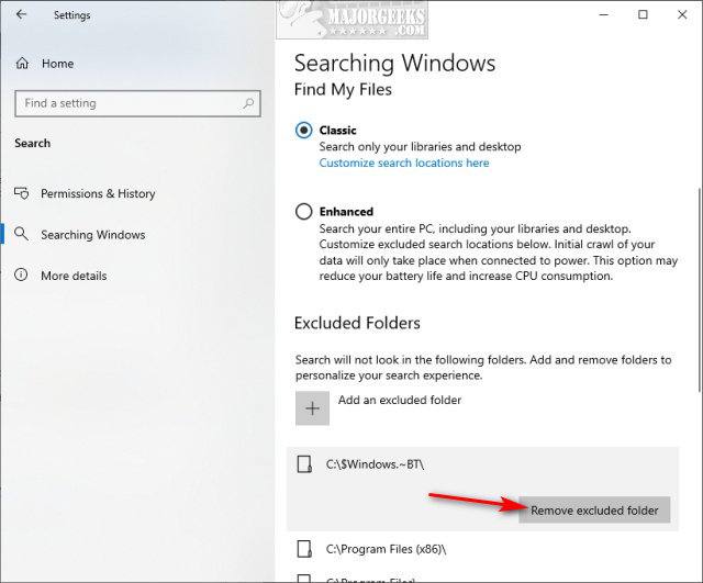Enable or Disable Enhanced Mode for Windows Search in Windows 10 & 11 ...