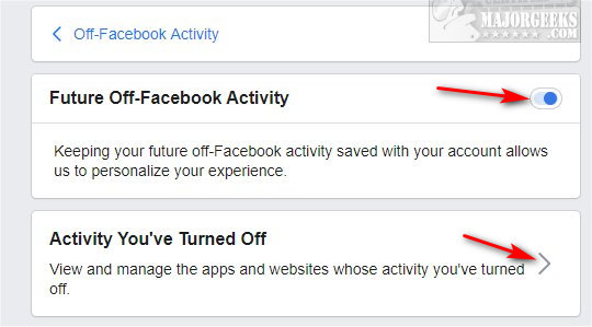 How to View and Delete Your Off-Facebook Activity - MajorGeeks