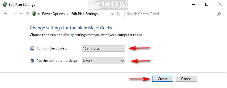 How to Create a Power Plan in Windows - MajorGeeks