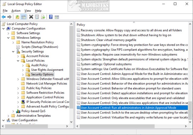 Fix - You Don’t Have Permission to Shut Down This Computer - MajorGeeks