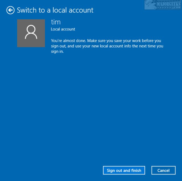How to Switch Between a Microsoft and Local Account in Windows 10 ...