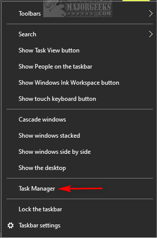 How to Disable the Task Manager in Windows 10 - MajorGeeks