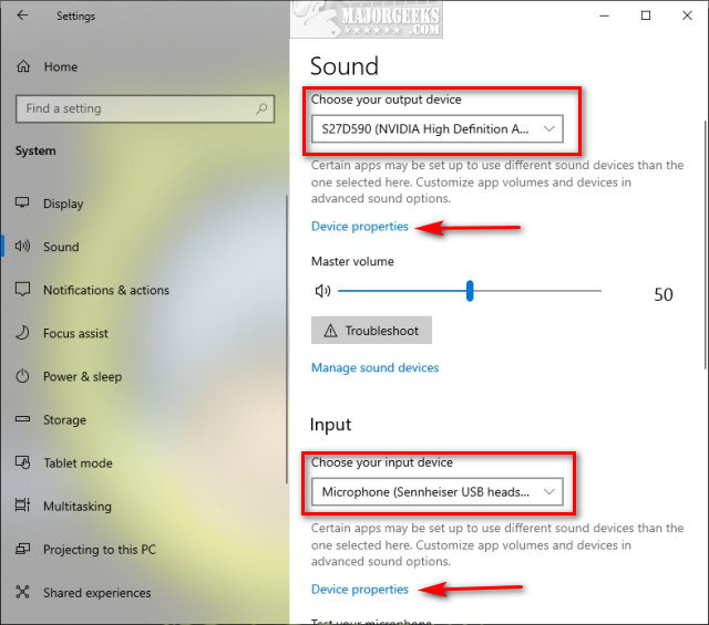How to Rename Your Sound Input or Output Devices - MajorGeeks