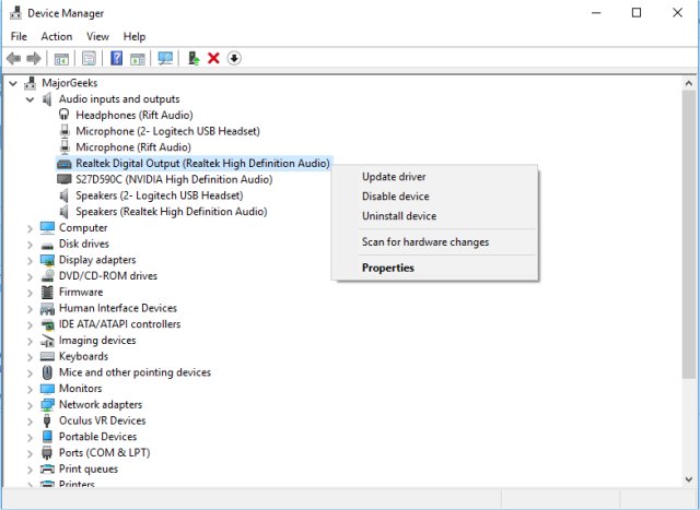How to Fix Driver Problems by Rolling Back a Device Driver - MajorGeeks