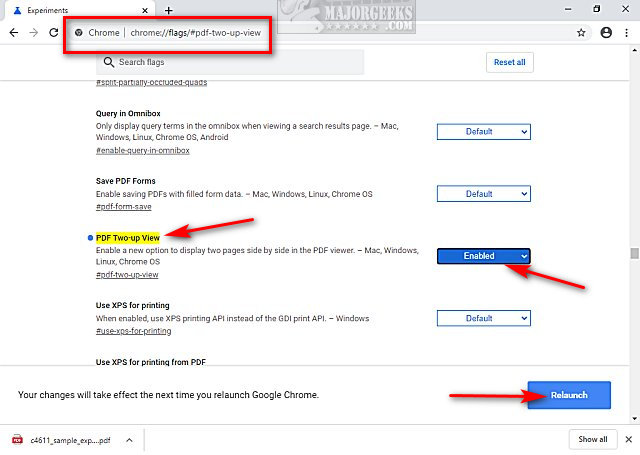 How to Enable Two-Page View for PDF Documents in Google Chrome - MajorGeeks