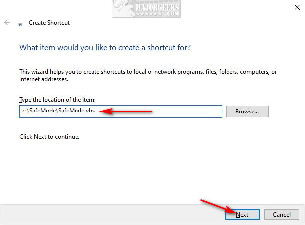 How to Create Safe Mode Desktop Shortcuts - MajorGeeks