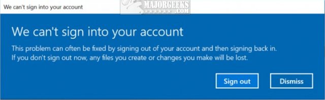 How to Fix 'We Can't Sign Into Your Account' and 'You've Been Signed in ...