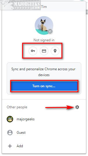 How to Add a New Person to Google Chrome - MajorGeeks
