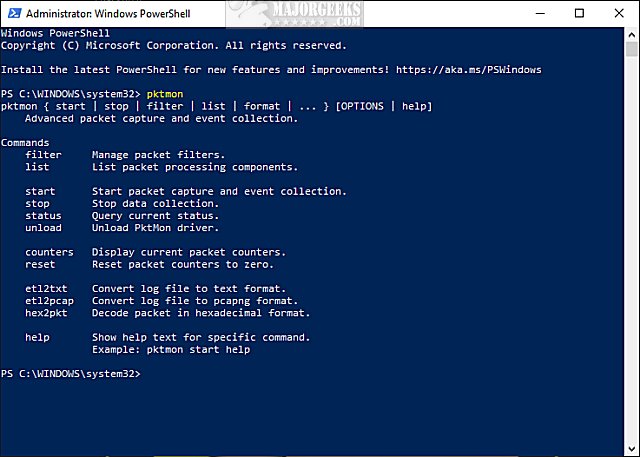 How to Use the Windows 10 Network Packet Sniffer - MajorGeeks